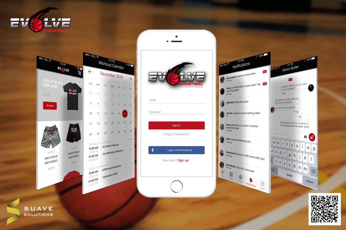 Evolve Mobile app | Suave Solutions